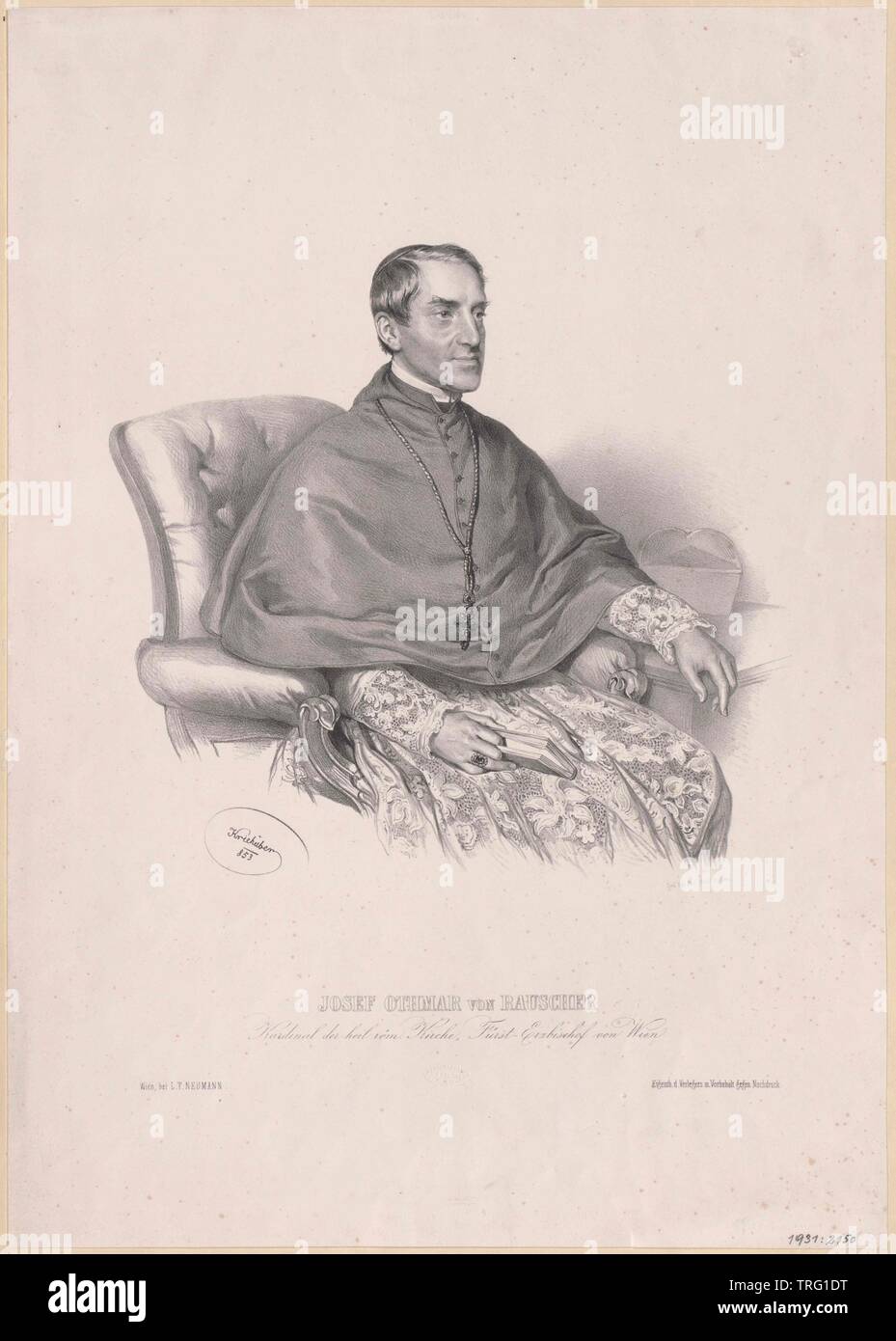 Rauscher, Joseph Othmar von, Additional-Rights-Clearance-Info-Not ...