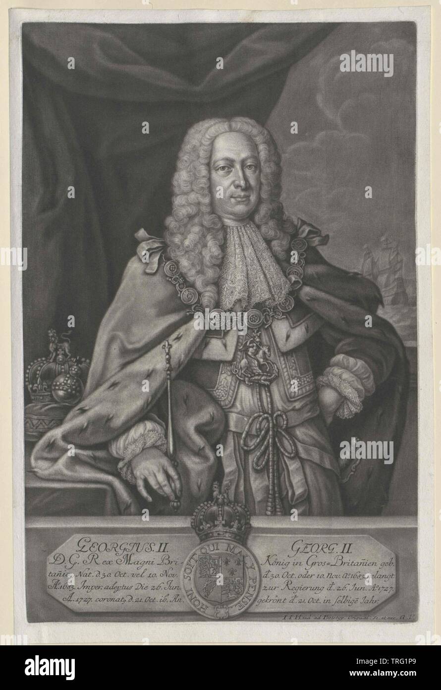 George II, King of England elector of Hanover, Additional-Rights ...