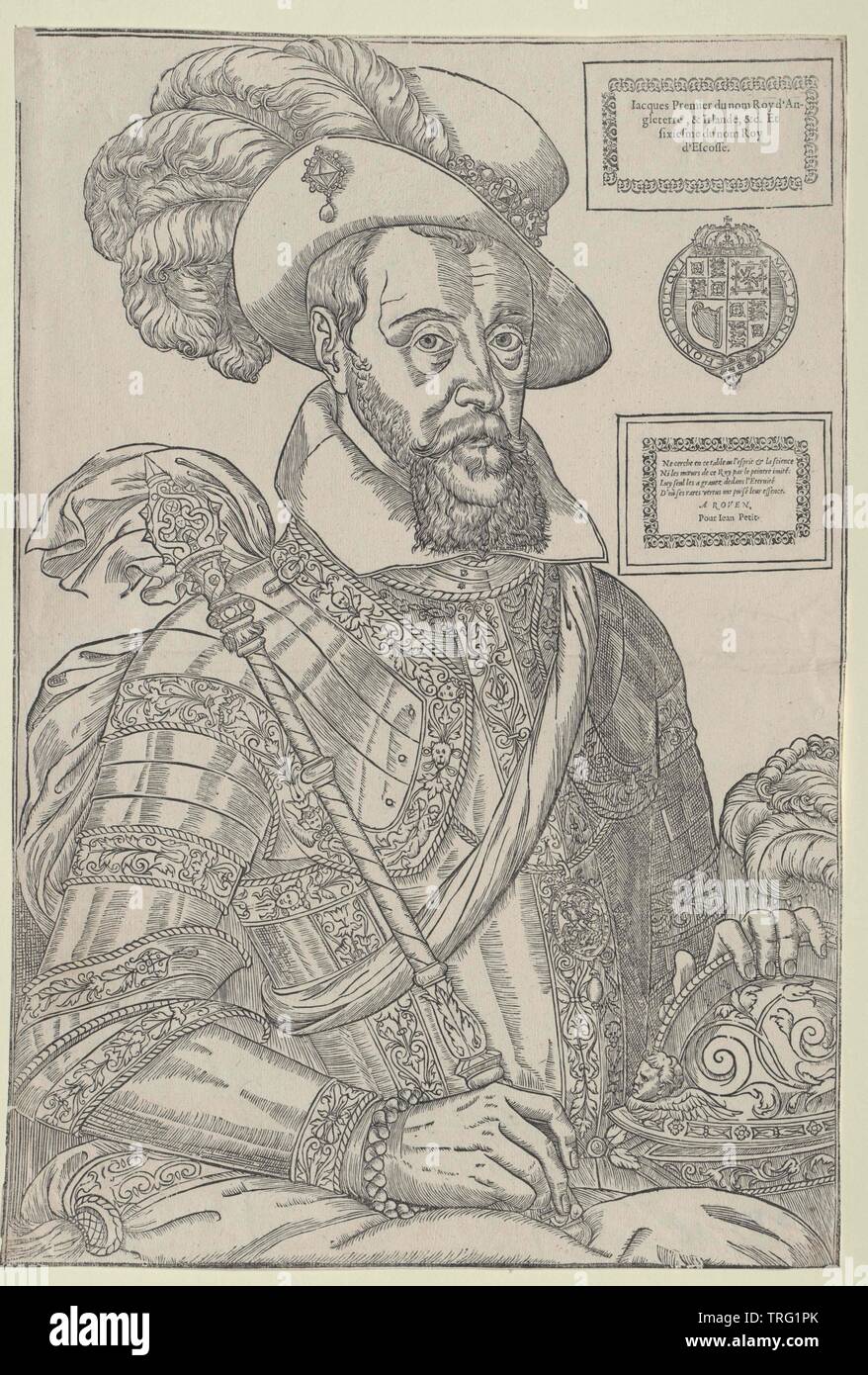 Jakob I King of England, Additional-Rights-Clearance-Info-Not-Available ...