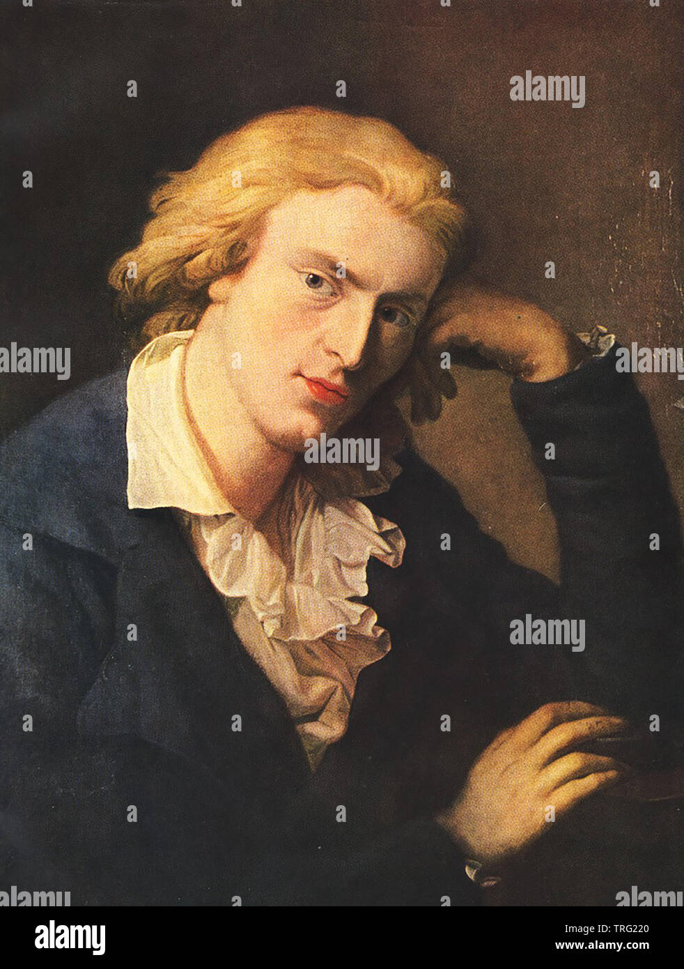 FRIEDRICH SCHILLER (1759-1805) German poet and philosopher Stock Photo ...