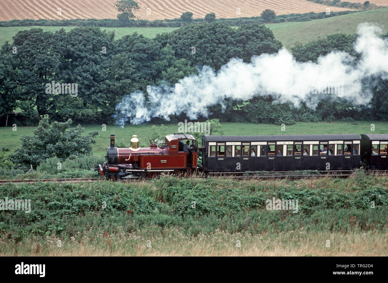 Isle of Man steam locomotive from the Isle of Man Railway in the Manx ...