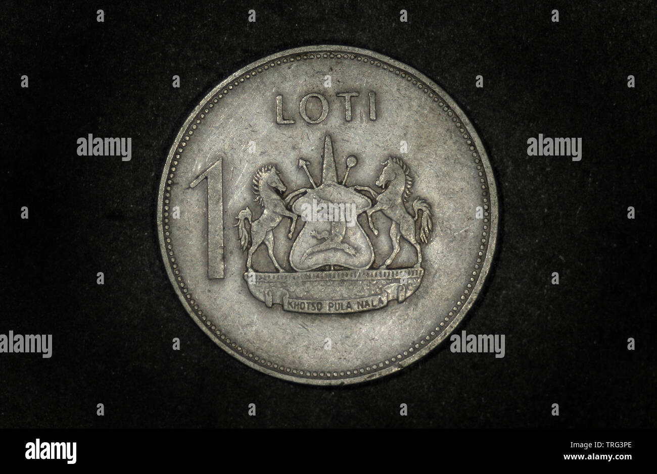 Lesotho 1 loti, 1979 Stock Photo - Alamy