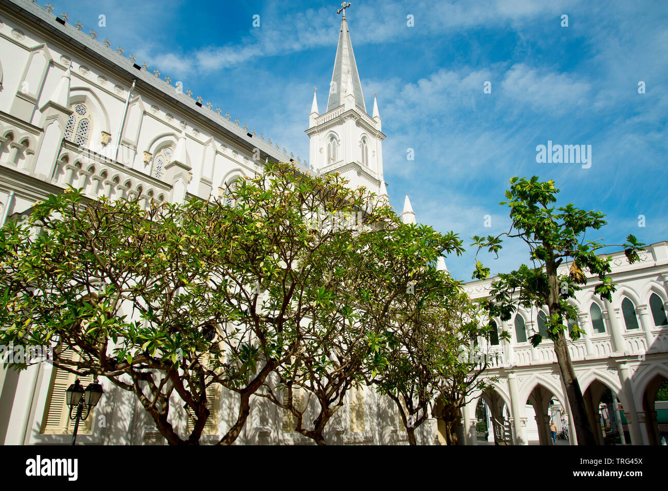 Convent of the Holy Infant Jesus Chapel in Chijmes - Singapore Stock ...