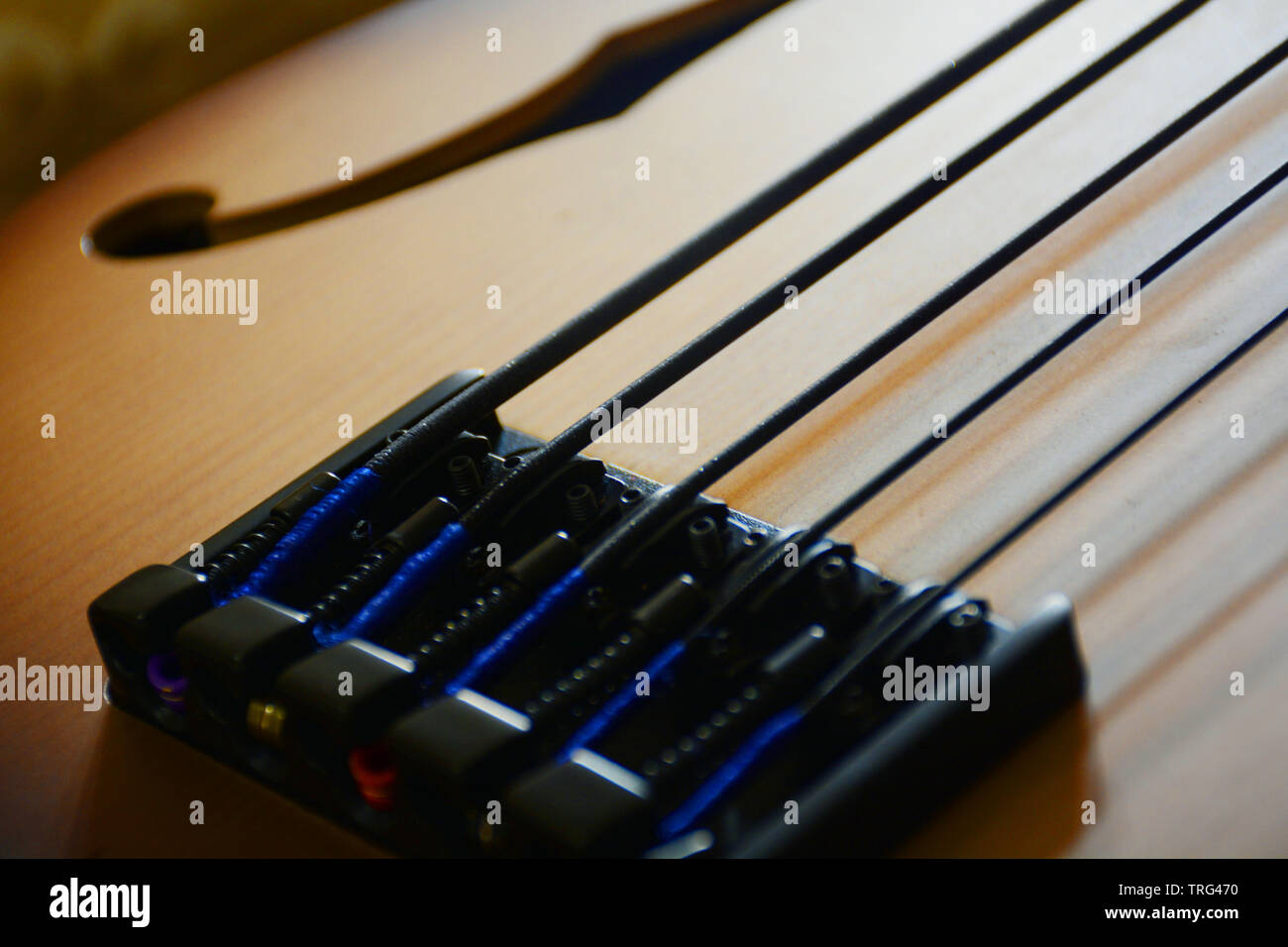 Bass Guitar Natural Color made by a professional bass player, Fretless ...