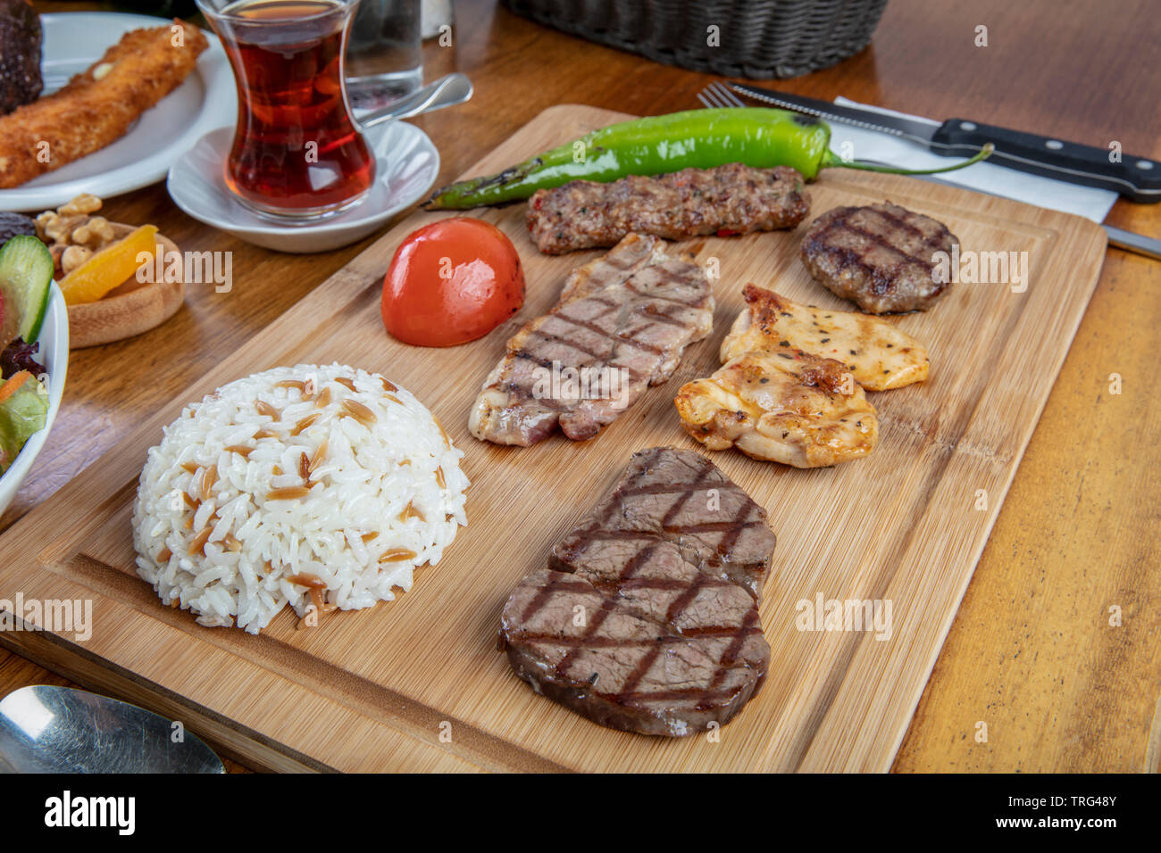 Turkish cuisine; It's also Ramadan 'Iftar'.The meal eaten by Muslims ...