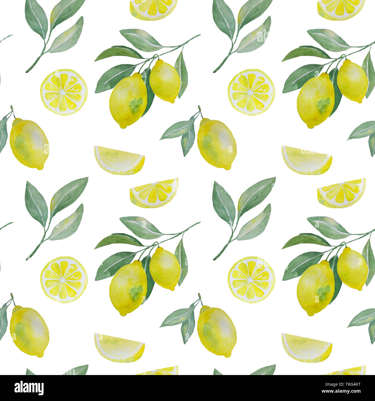 Textile with design of leaves and fruit Cut Out Stock Images & Pictures ...