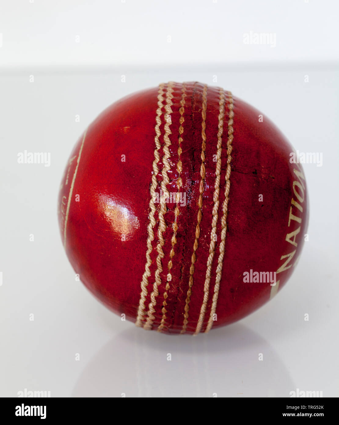 Cricket ball red leather old hi-res stock photography and images - Alamy