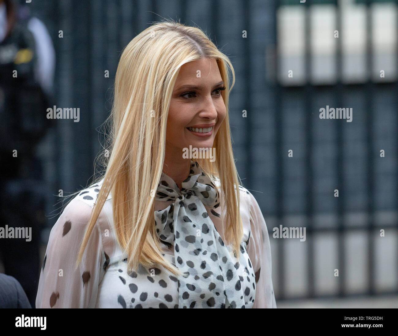Ivanka Trump leaves number 10. . She is a businesswoman, fashion ...