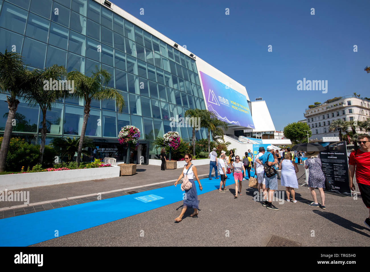 Cannes, France, 4 June 2019 Midem 2019 - Home of the global Music ...