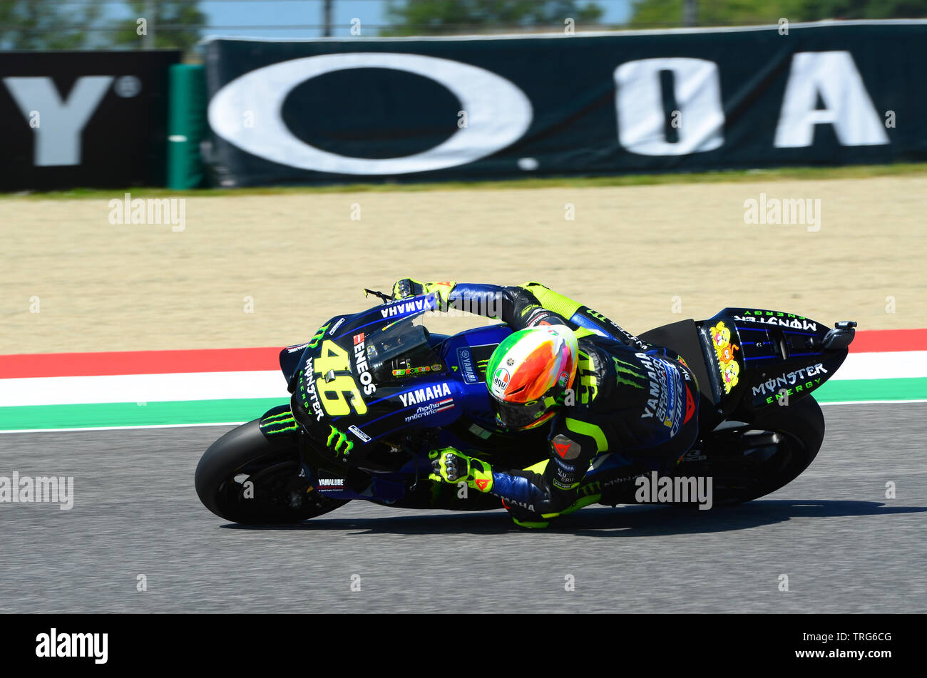 Mugello - Italy, 1 June: Italian Yamaha Movistar Team rider Valentino ...