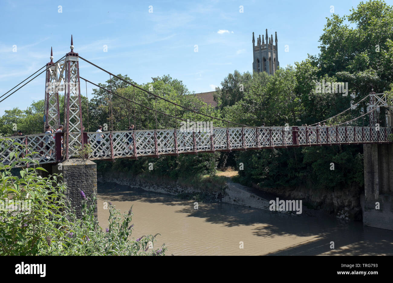 Bristol suspension bridge ferry hi-res stock photography and images - Alamy