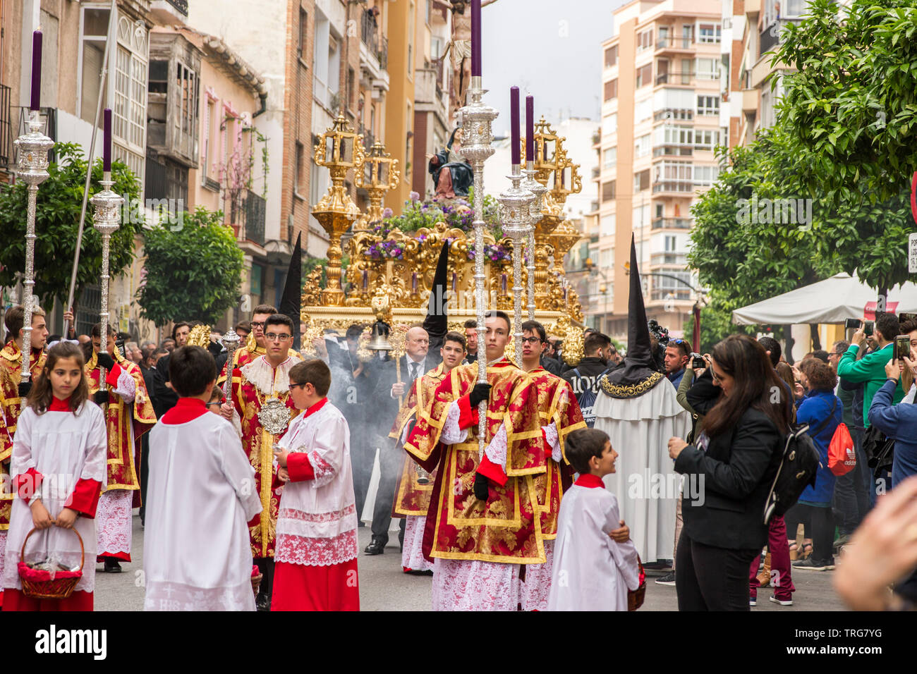 Spanish Processions During Easter Stock Photo - Alamy