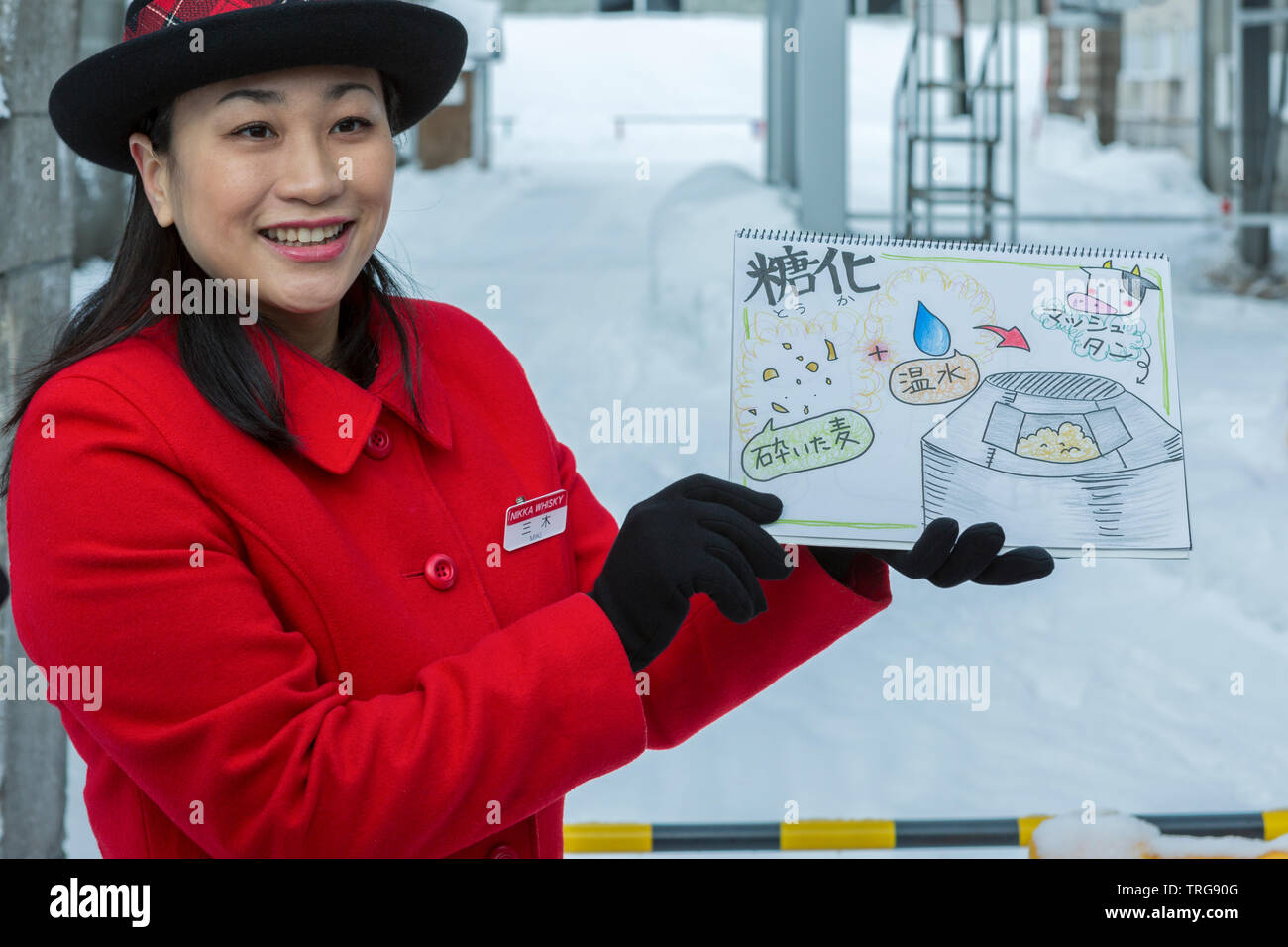 Woman tour guide hi-res stock photography and images - Alamy