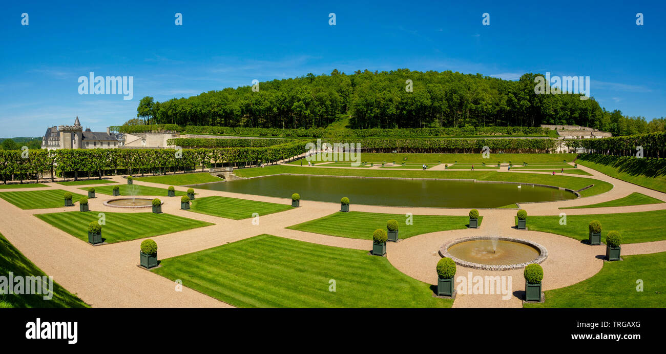 Chateau de villandry france hi-res stock photography and images - Alamy