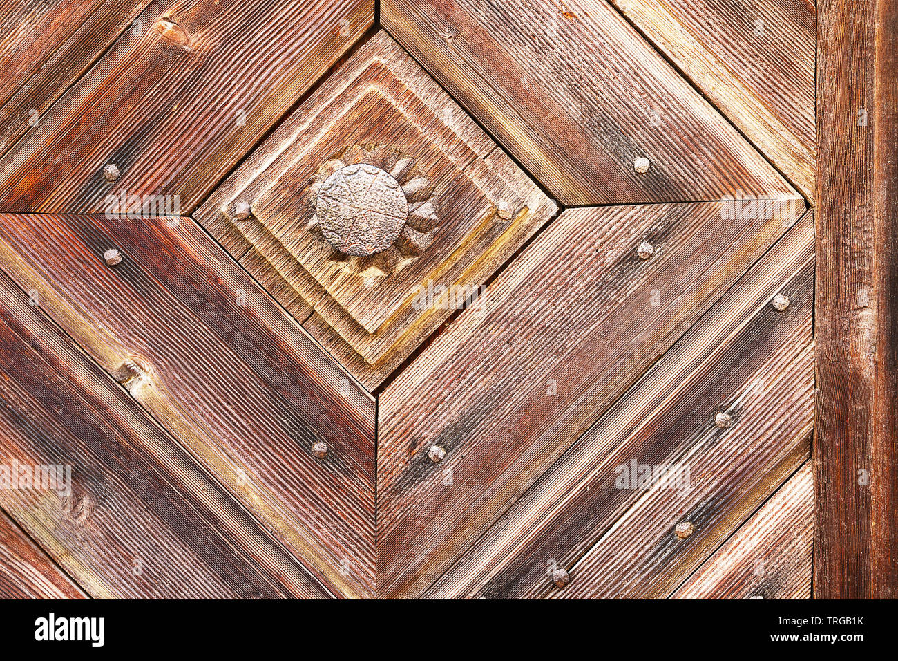 beautiful wooden pattern on old door, texture ready for your design ...