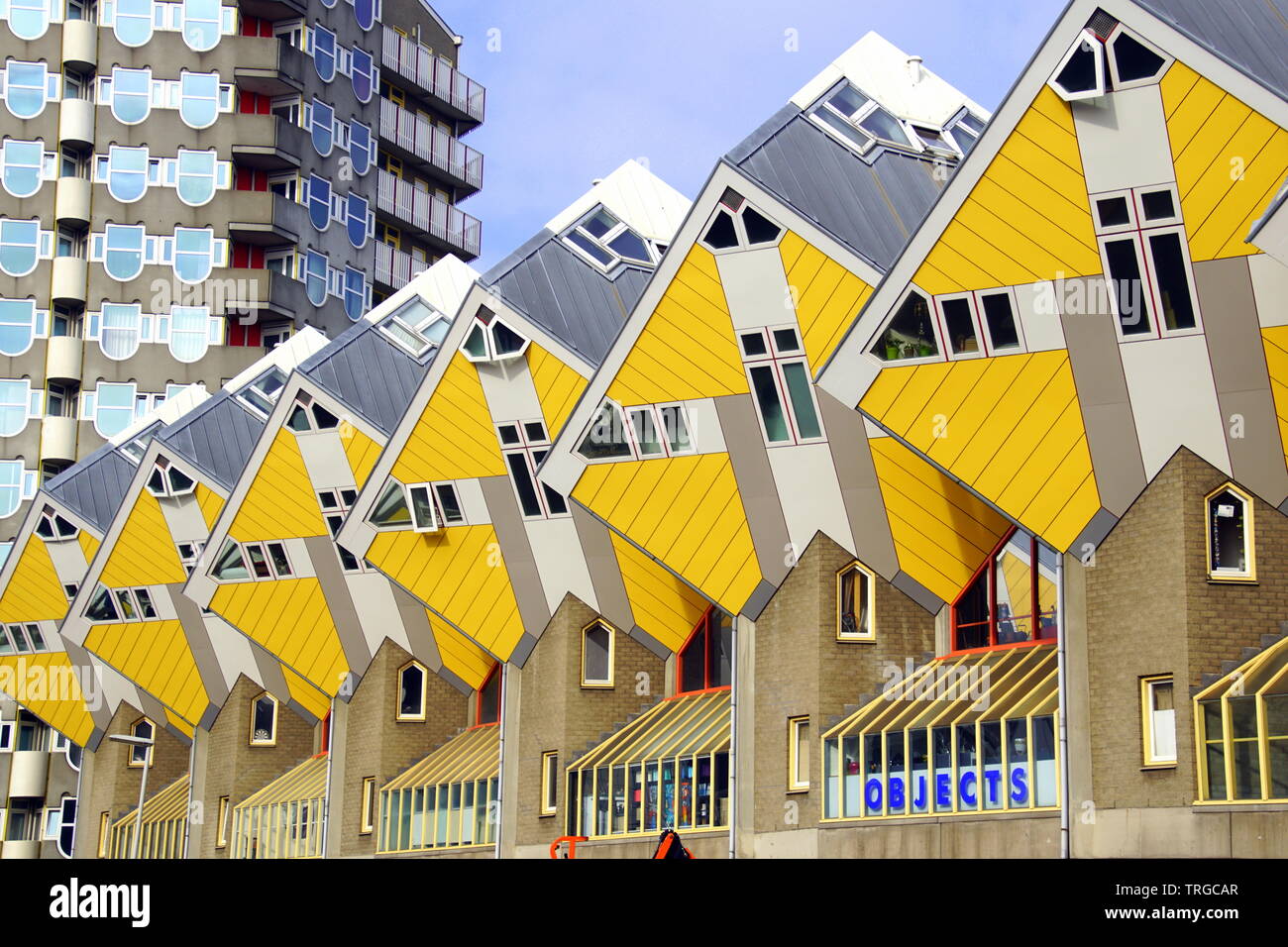 Rotterdam cube houses october hi-res stock photography and images - Alamy