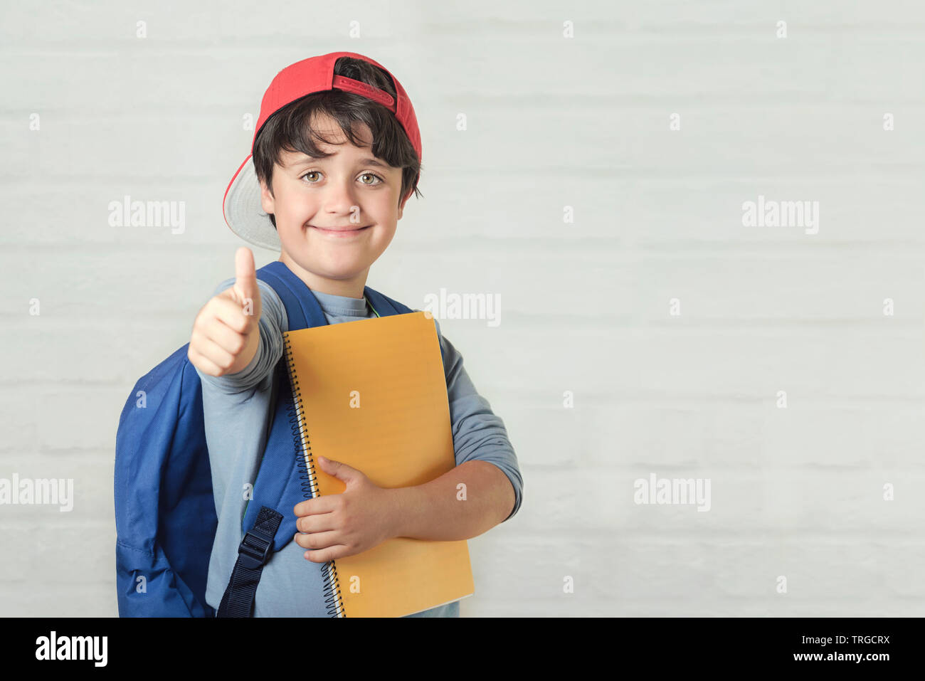 Child backpack camera hi-res stock photography and images - Alamy