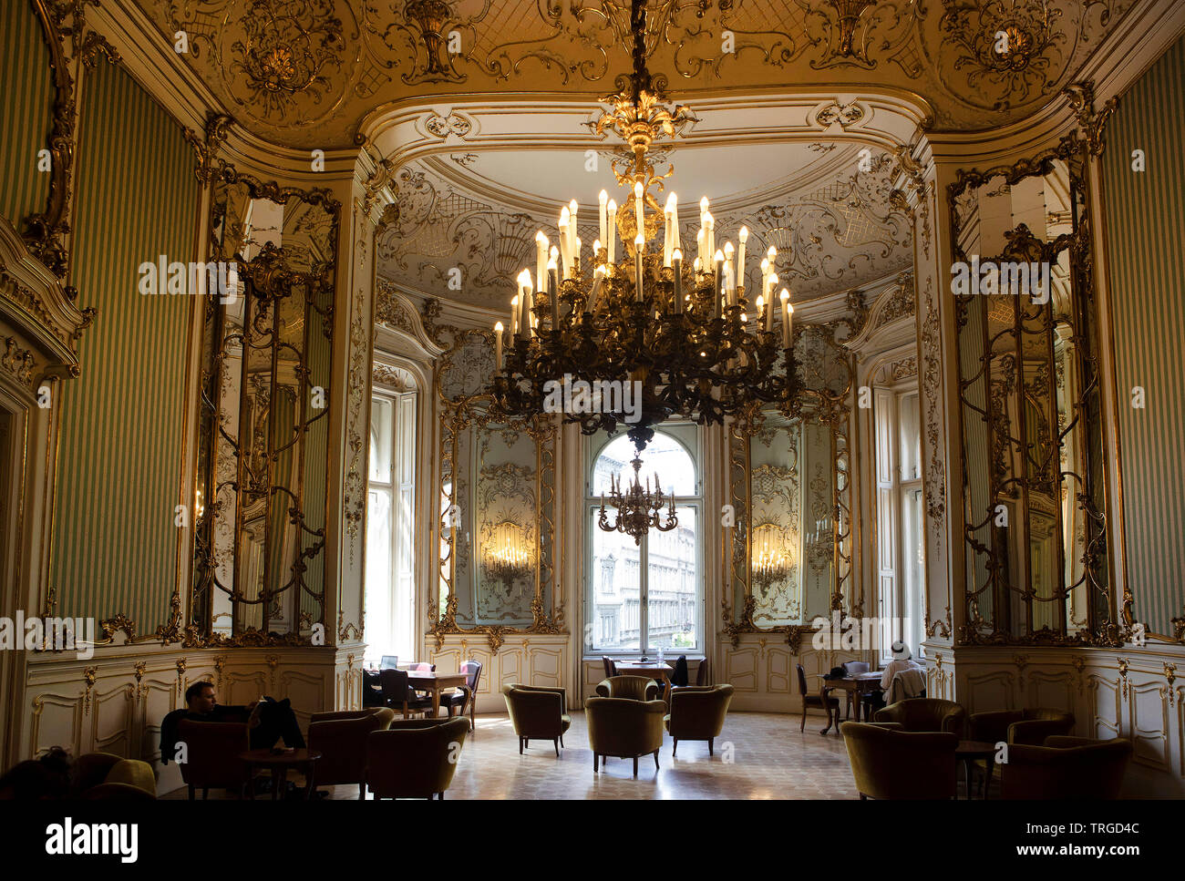 Metropolitan Ervin Szabó Library,Budapest Stock Photo - Alamy