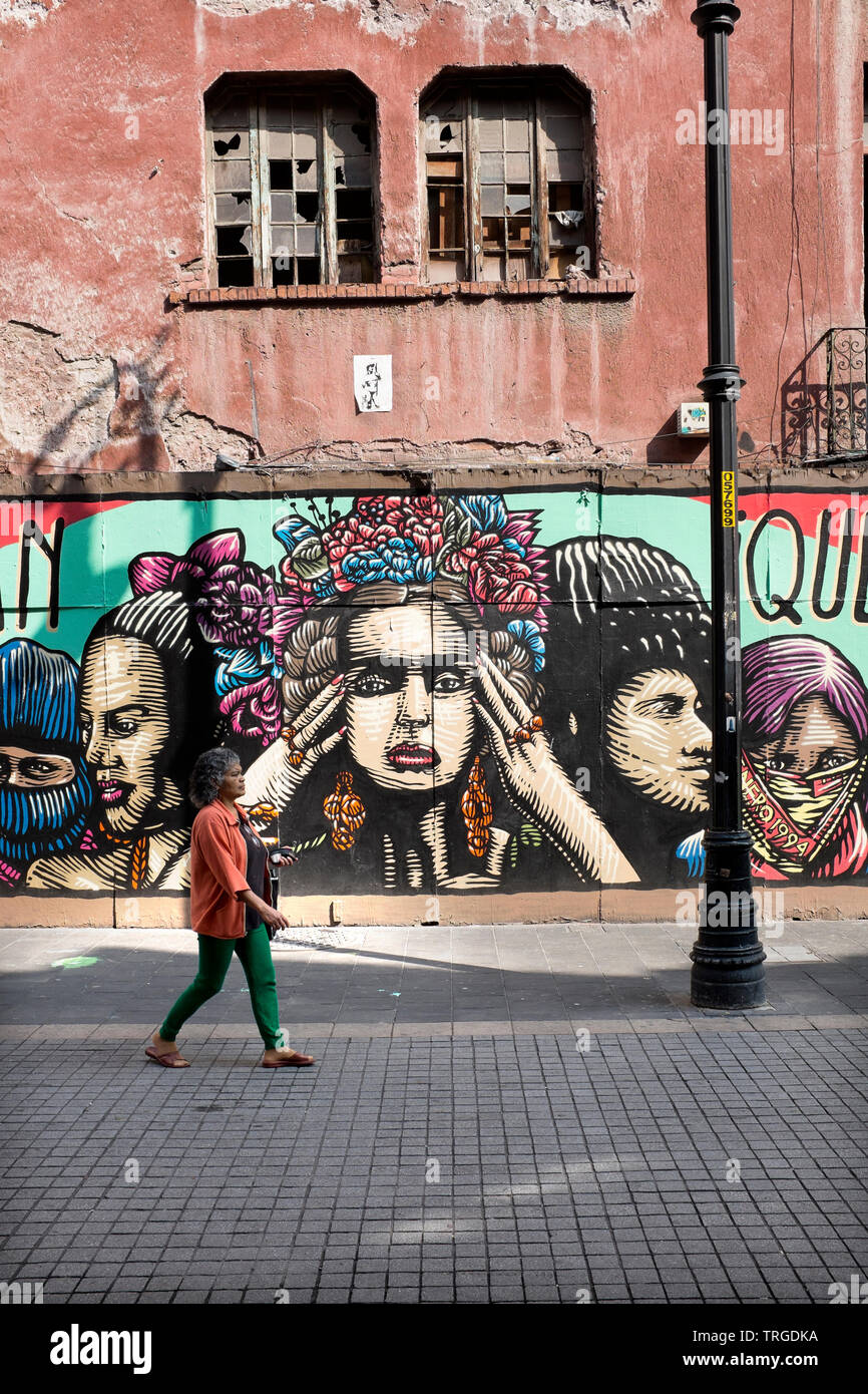 Street Art Mural Mexico City Stock Photo - Alamy