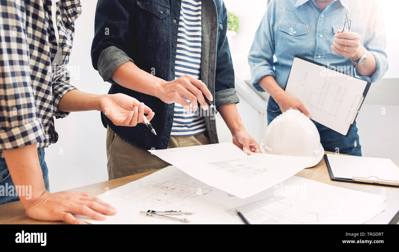 designers in the office are working Discussion Blueprint Architect on a ...