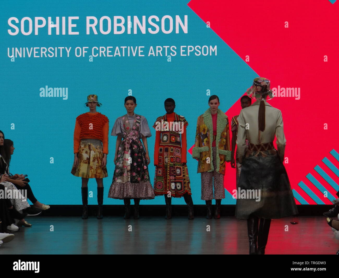 Thes of Fraduate Fashion Week Exhibition Award Show Catwalk 2019 ...
