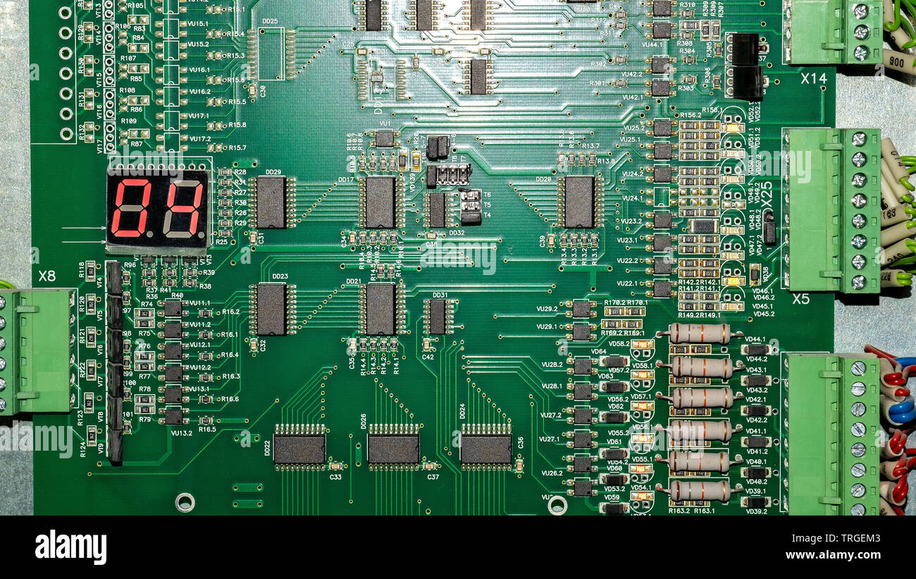 motherboard with the processor and the resistor to the information ...