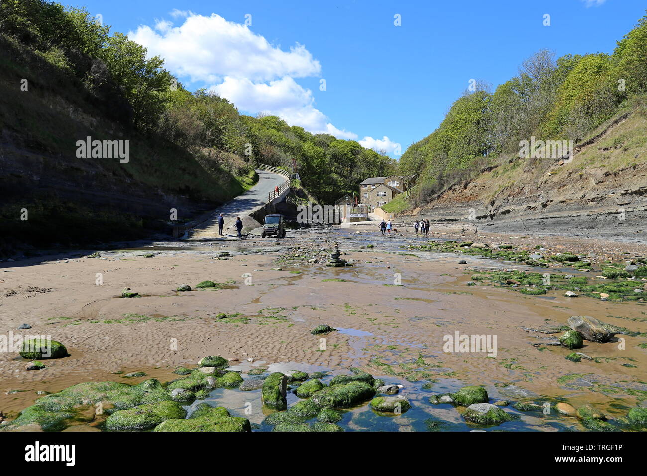 Boggle Hole, Robin Hood's Bay, Borough of Scarborough, North Yorkshire ...