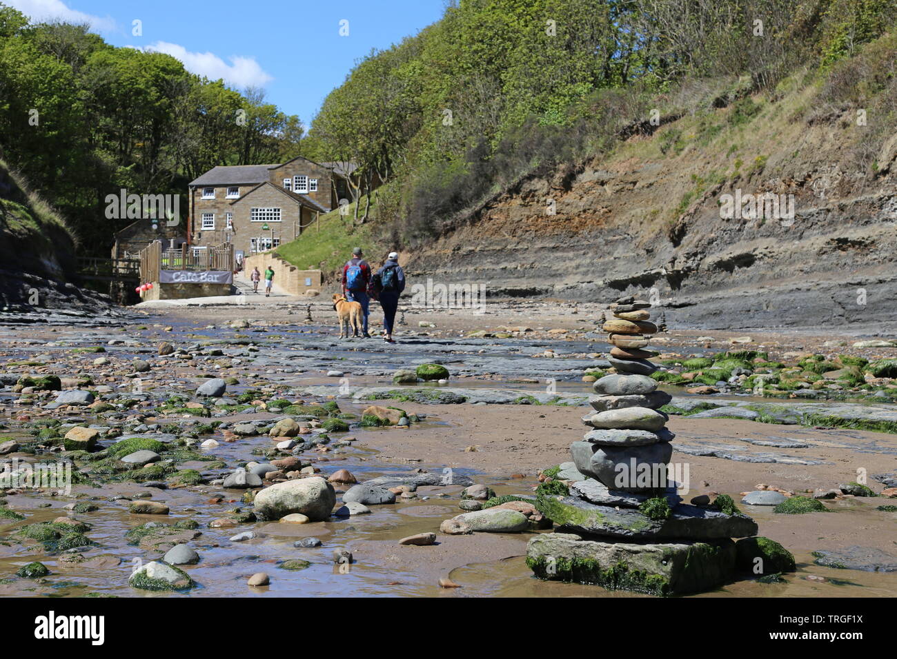 Boggle Hole, Robin Hood's Bay, Borough of Scarborough, North Yorkshire ...