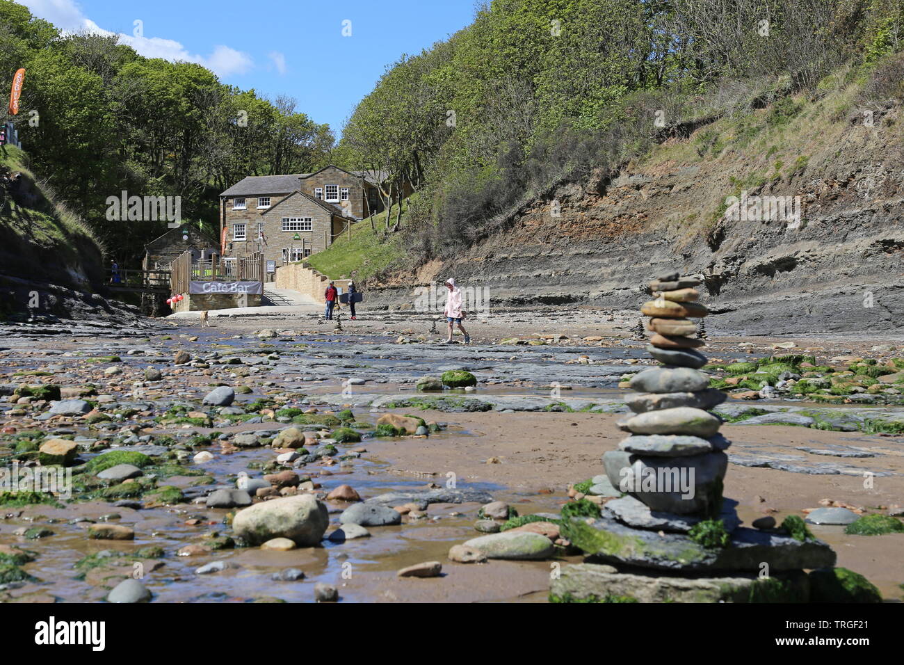 Boggle Hole, Robin Hood's Bay, Borough of Scarborough, North Yorkshire ...