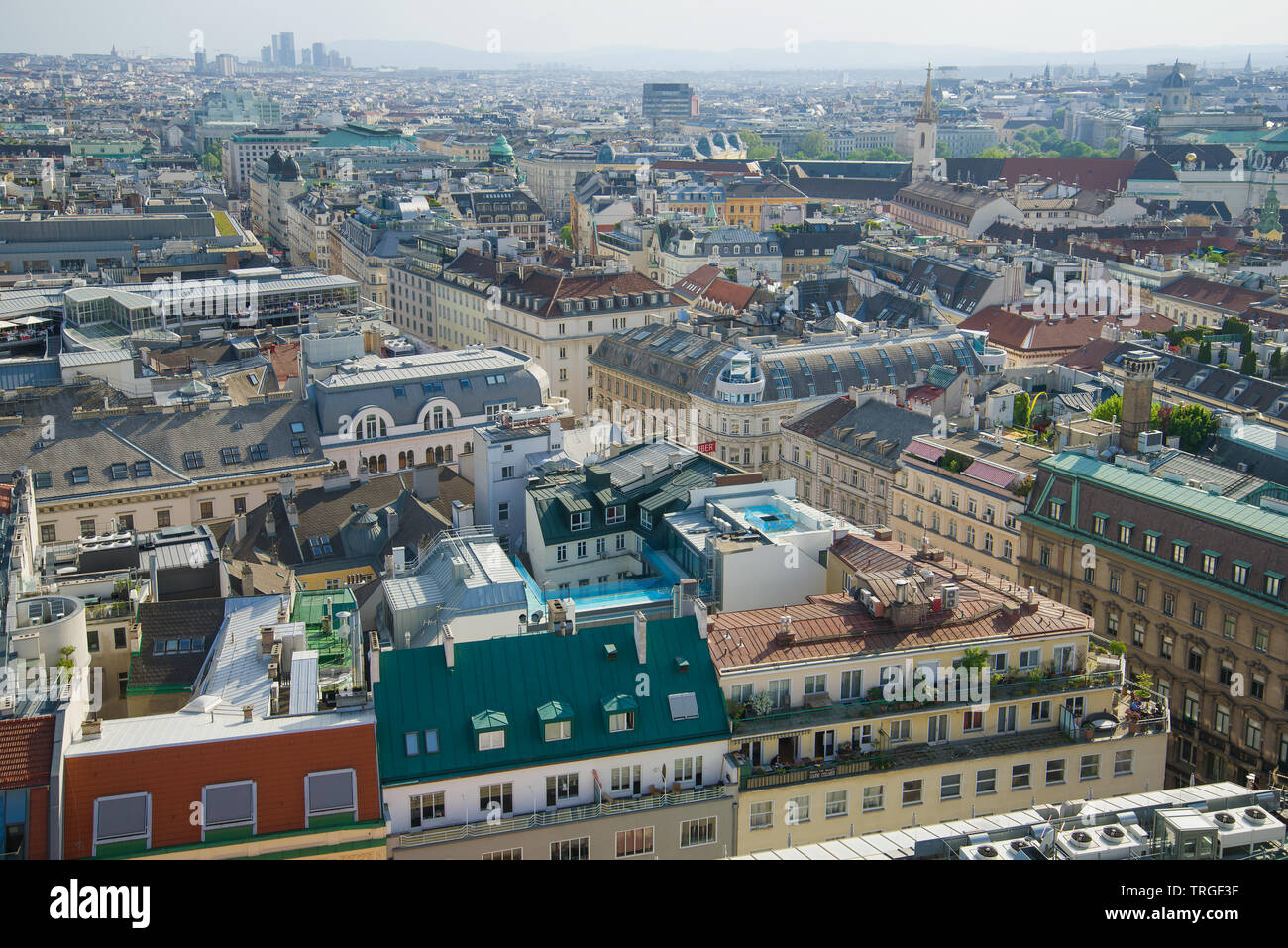 Roofs of vienna hi-res stock photography and images - Alamy