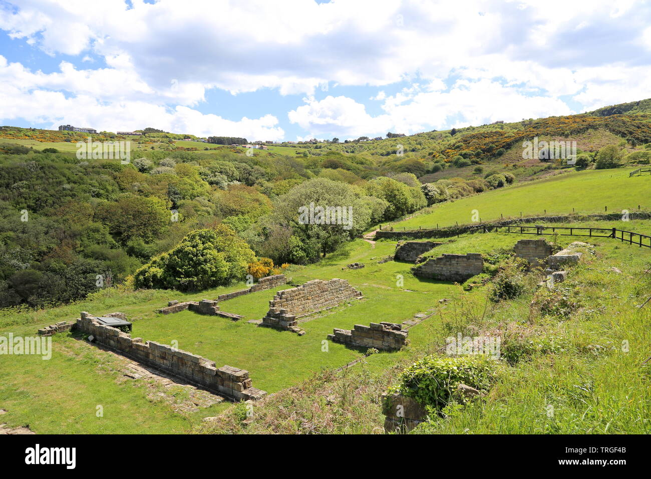 Peak Alum Works, Ravenscar, Borough of Scarborough, North Yorkshire ...