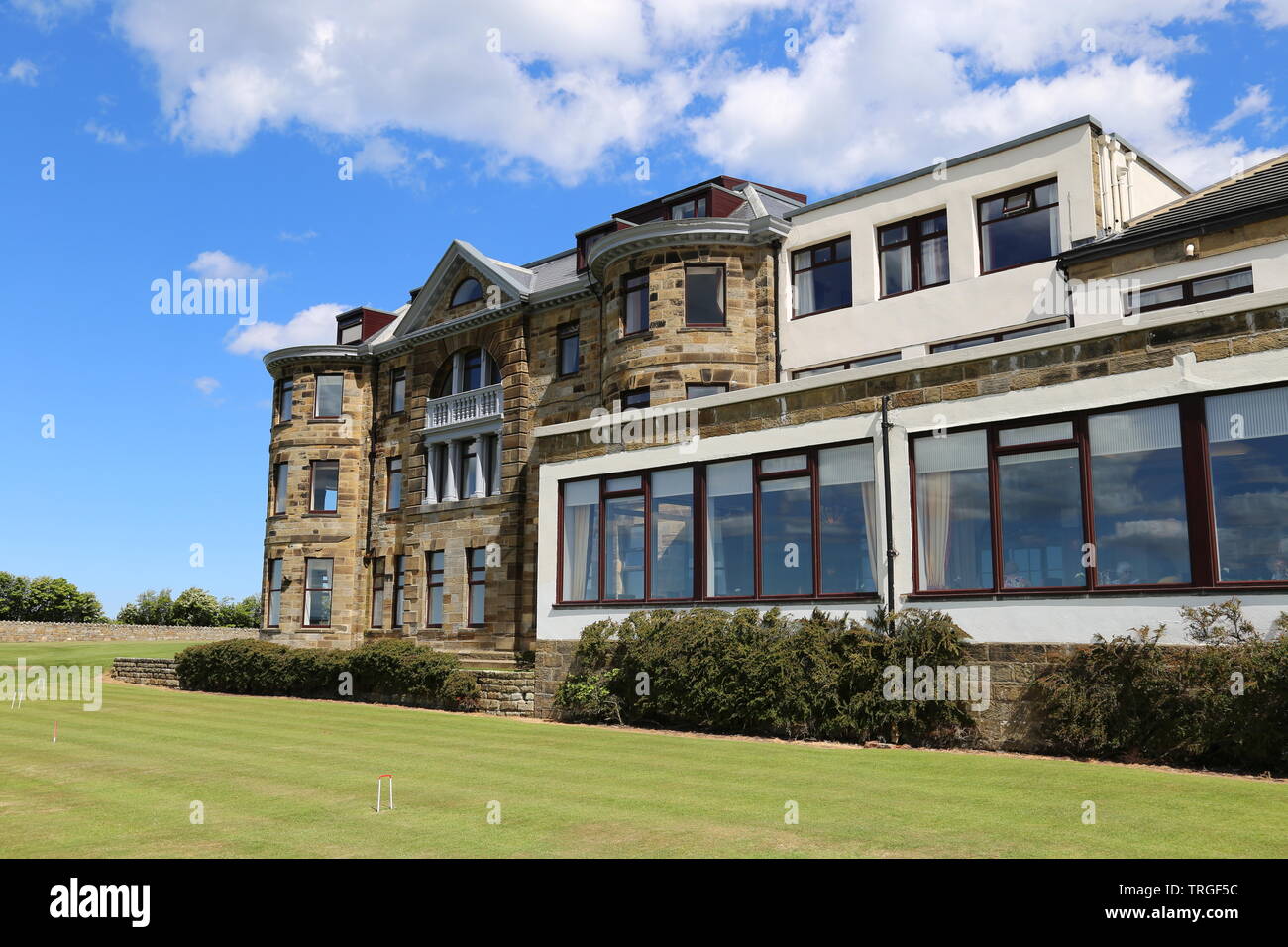 Restaurant and bay-view rooms, Raven Hall Hotel, Ravenscar, Borough of ...