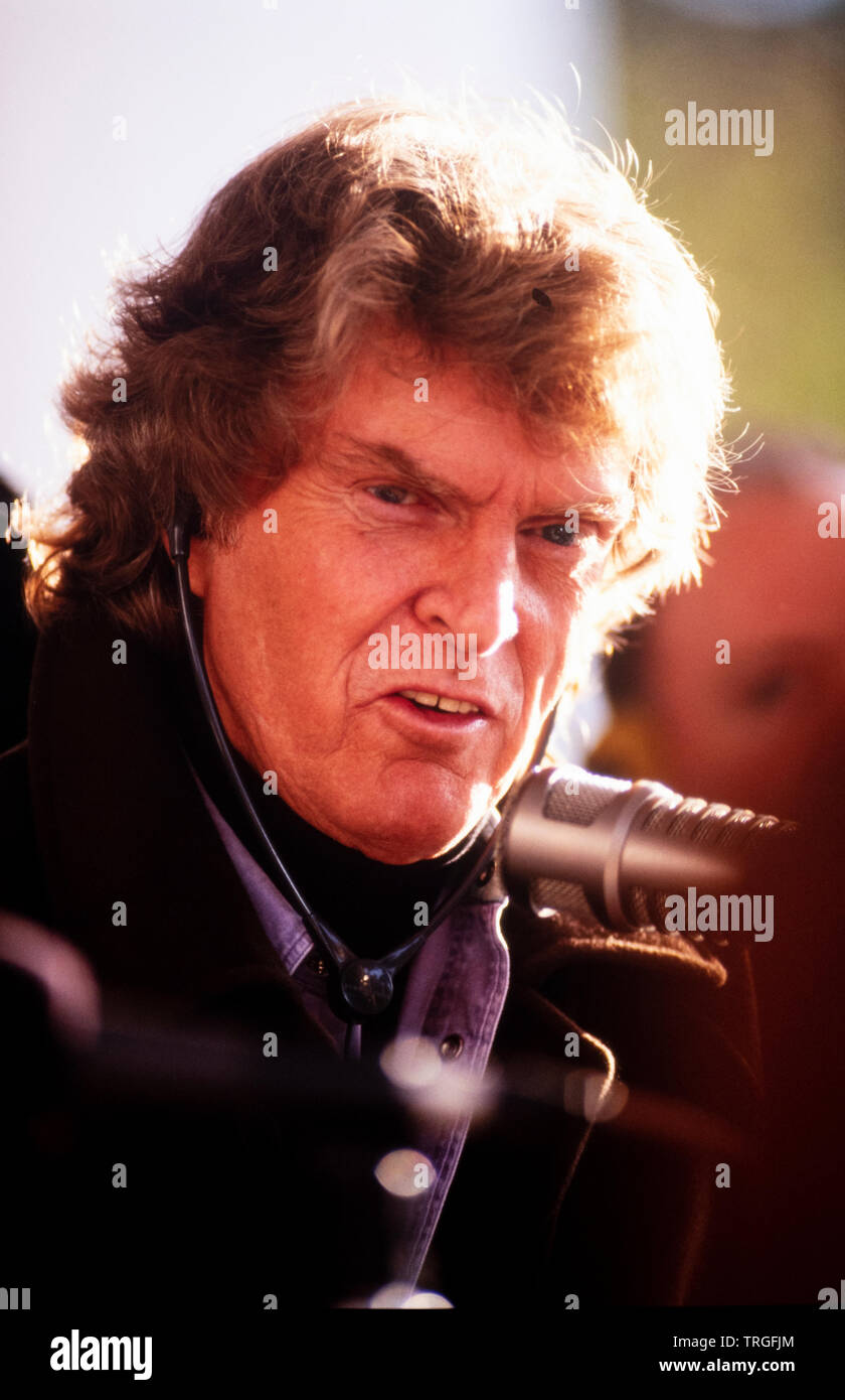 Radio talk show host Don Imus on the air from the Georgia Governor's ...