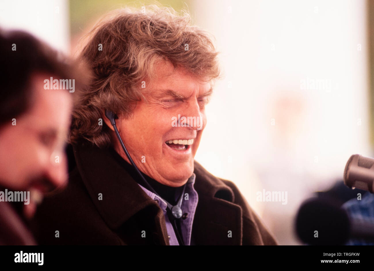 Radio talk show host Don Imus on the air from the Georgia Governor's ...