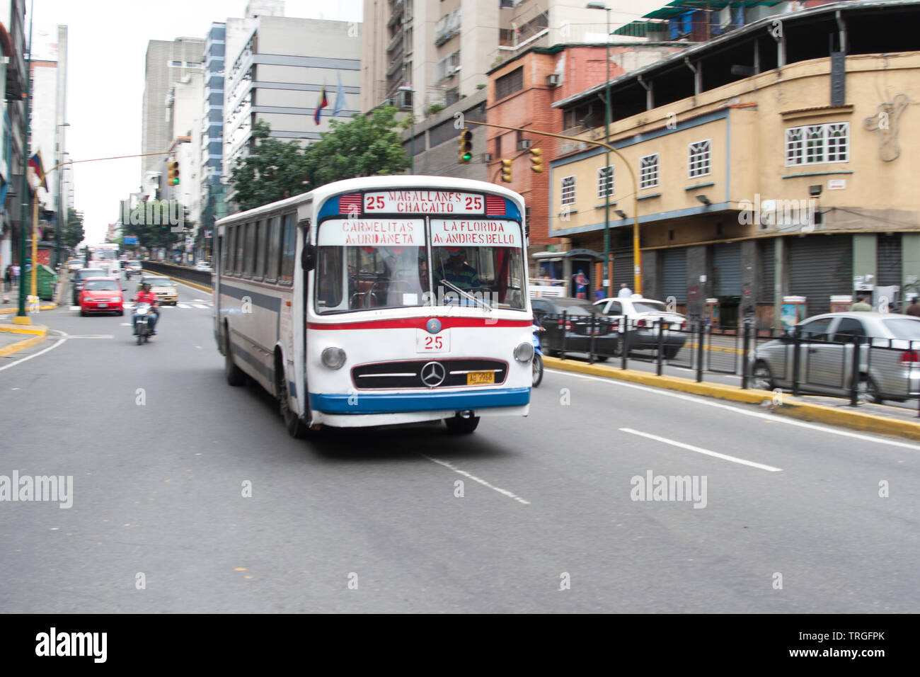Caracas venezuela bus hi-res stock photography and images - Alamy