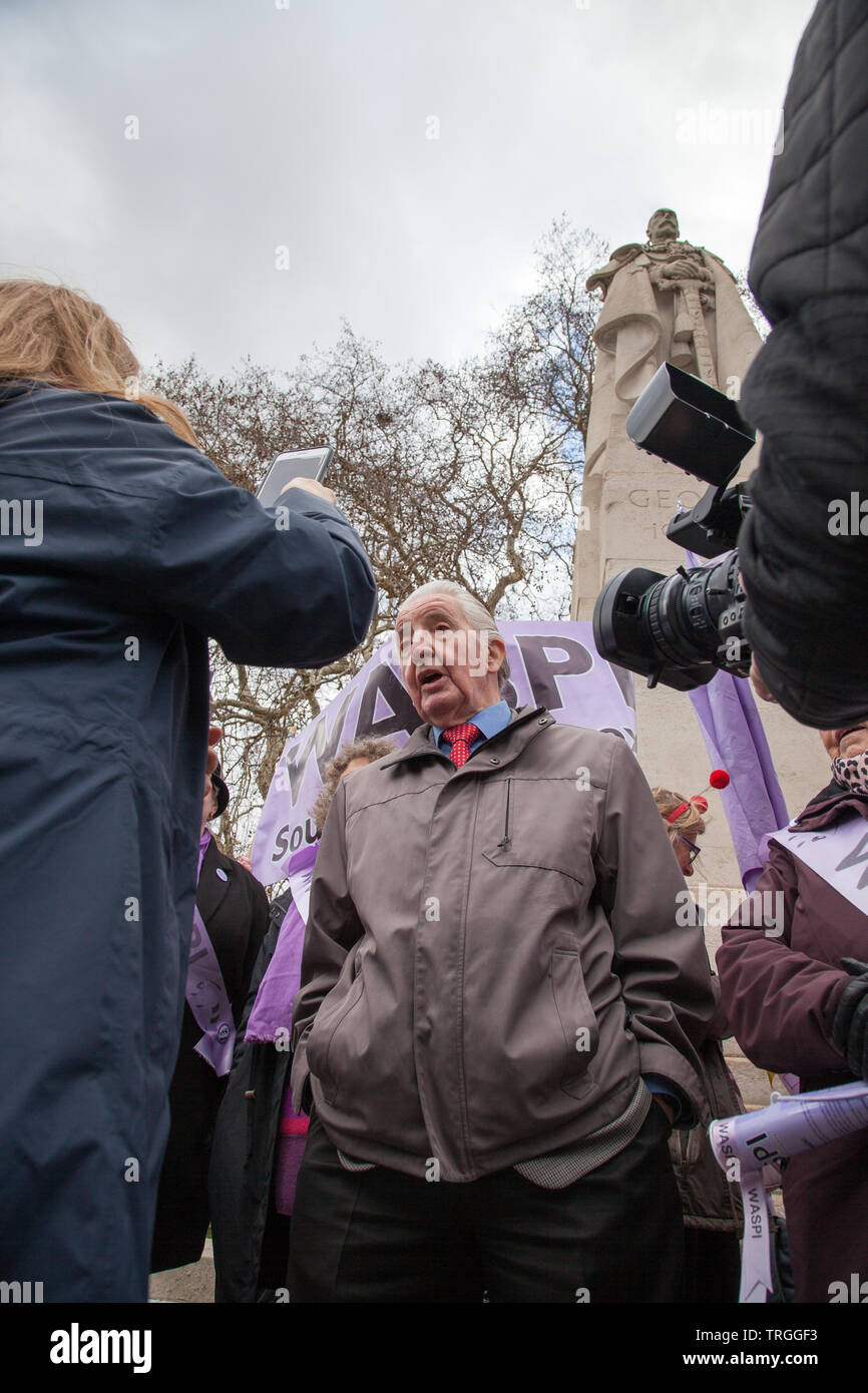 Waspi campaign parliament hi-res stock photography and images - Alamy