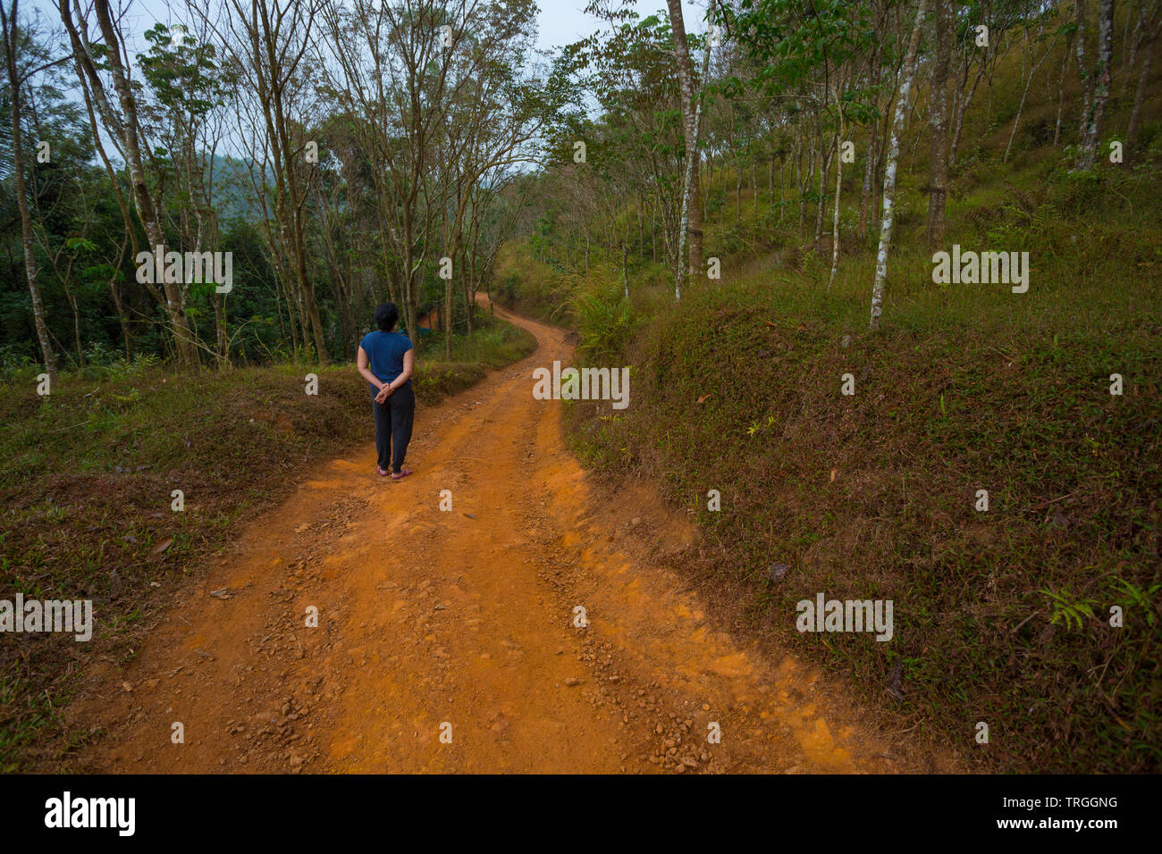Kerala village woman hi-res stock photography and images - Alamy