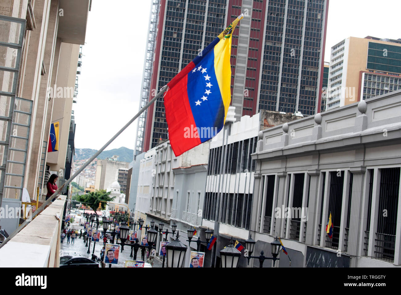 Caracas,Venezuela. 24-07-2012 : Old Building in down town with ...