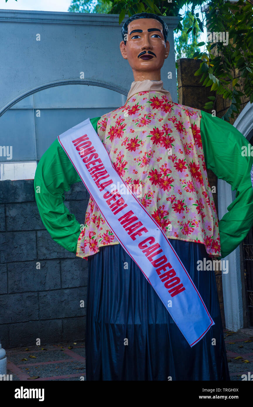 Higantes in the Higantes festival in Angono Philippines Stock Photo - Alamy