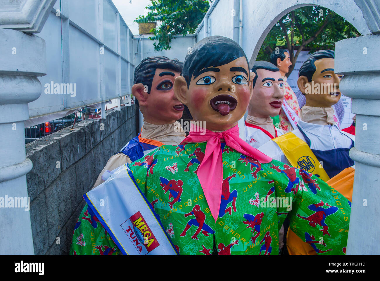 Higantes in the Higantes festival in Angono Philippines Stock Photo - Alamy