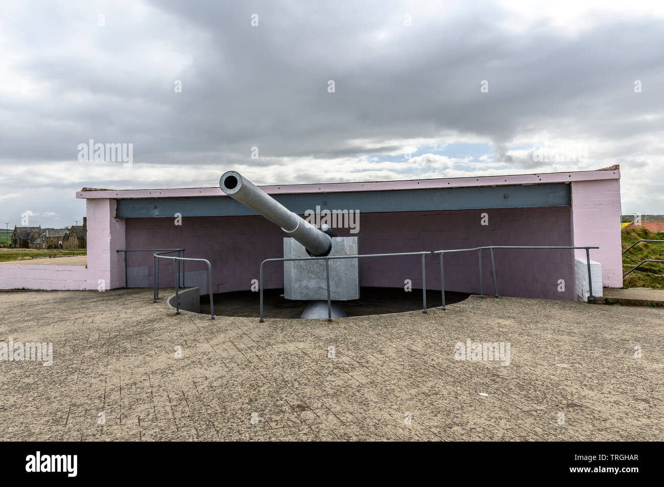 Blyth battery guns hi-res stock photography and images - Alamy