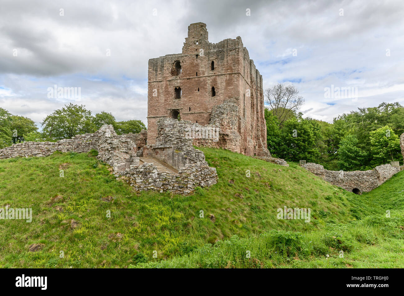 Norham castle hi-res stock photography and images - Alamy