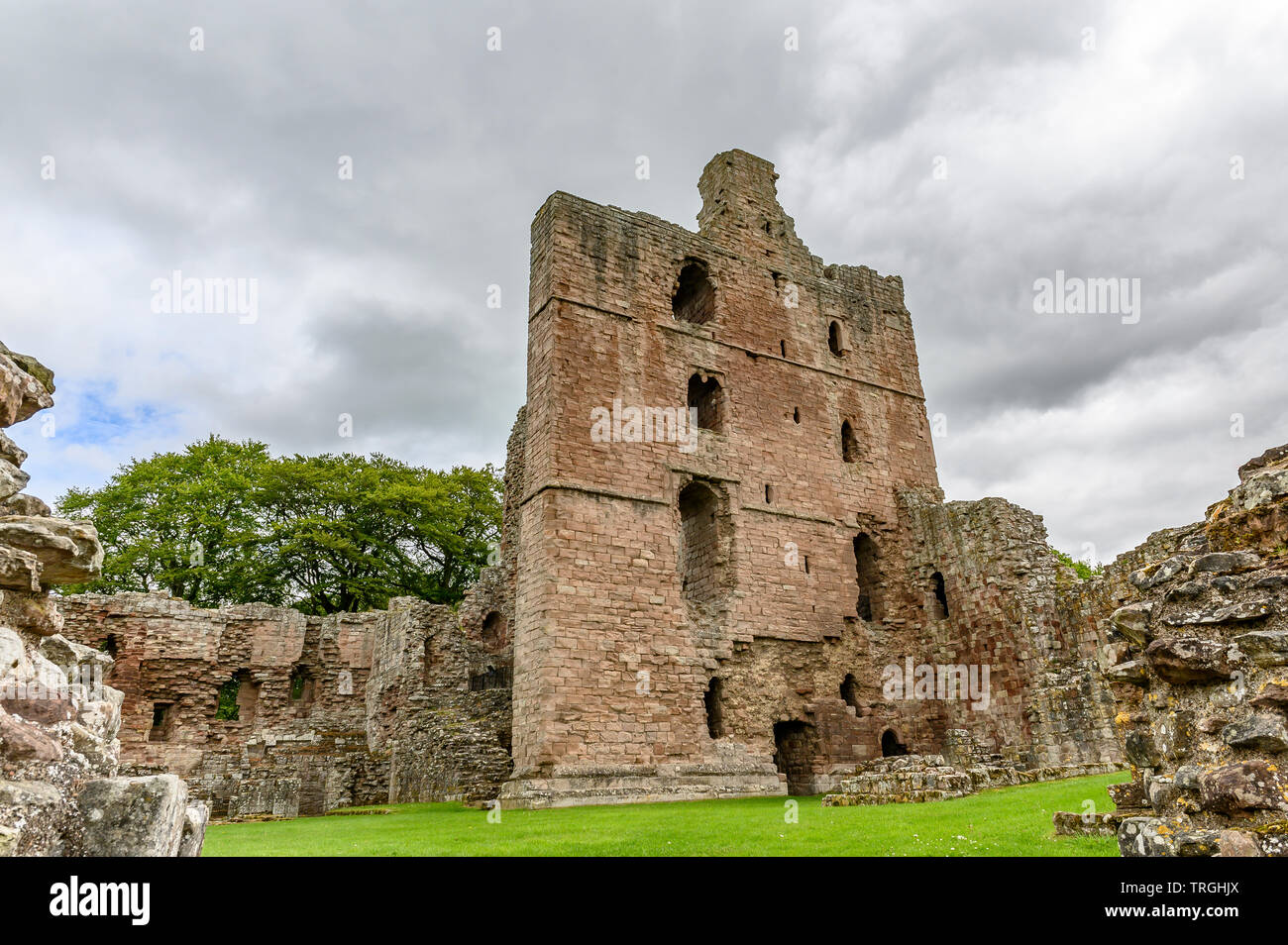 Norham village hi-res stock photography and images - Alamy