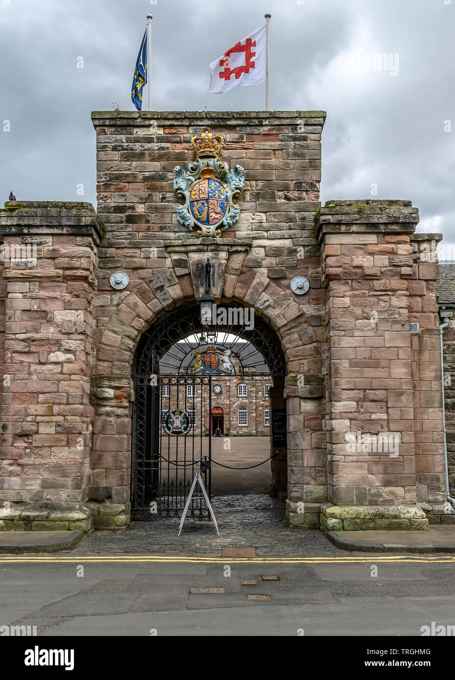 Garrison flags hi-res stock photography and images - Alamy