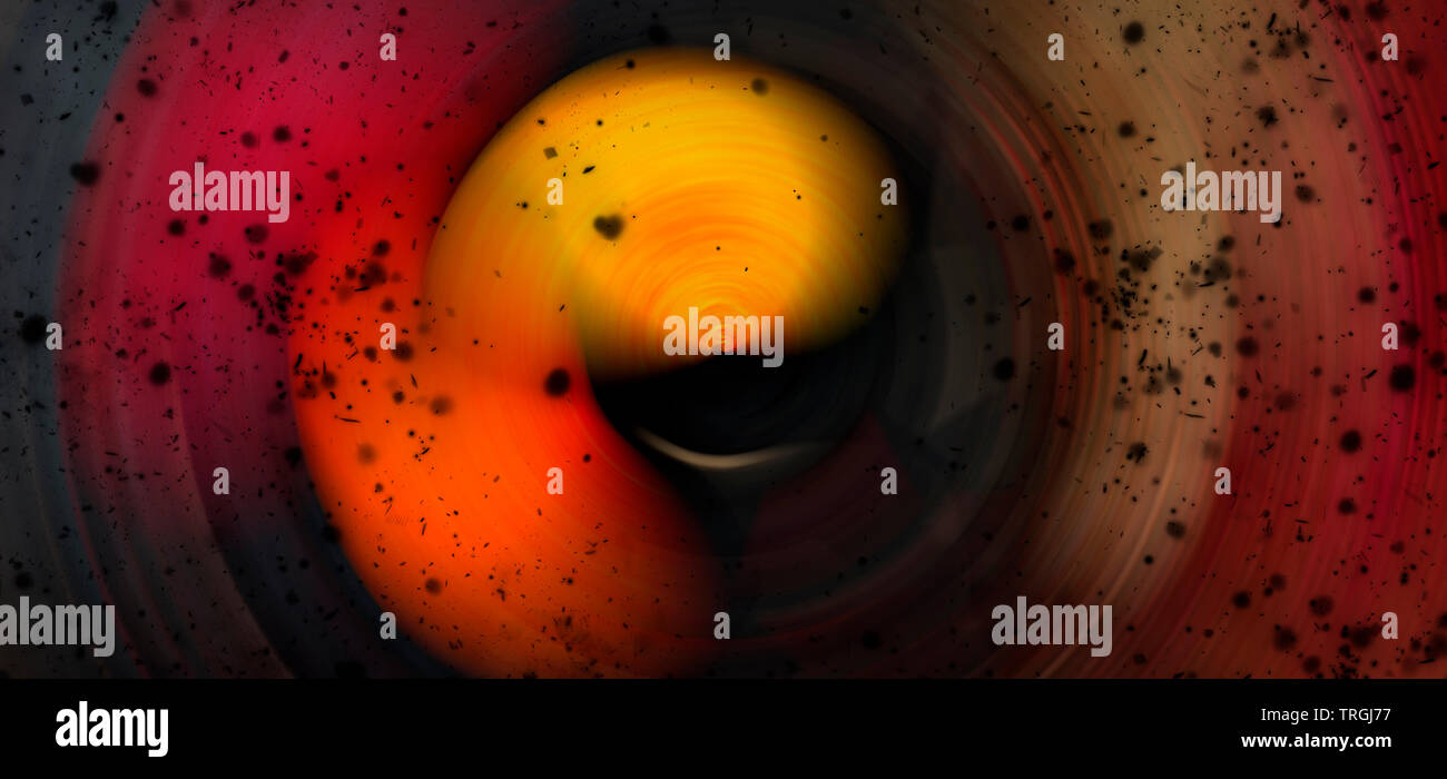 Abstract background - expanding circles Stock Photo - Alamy