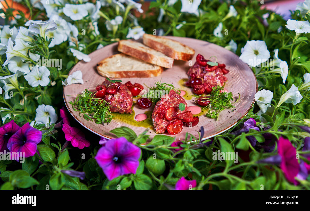 Tartar meat hi-res stock photography and images - Alamy