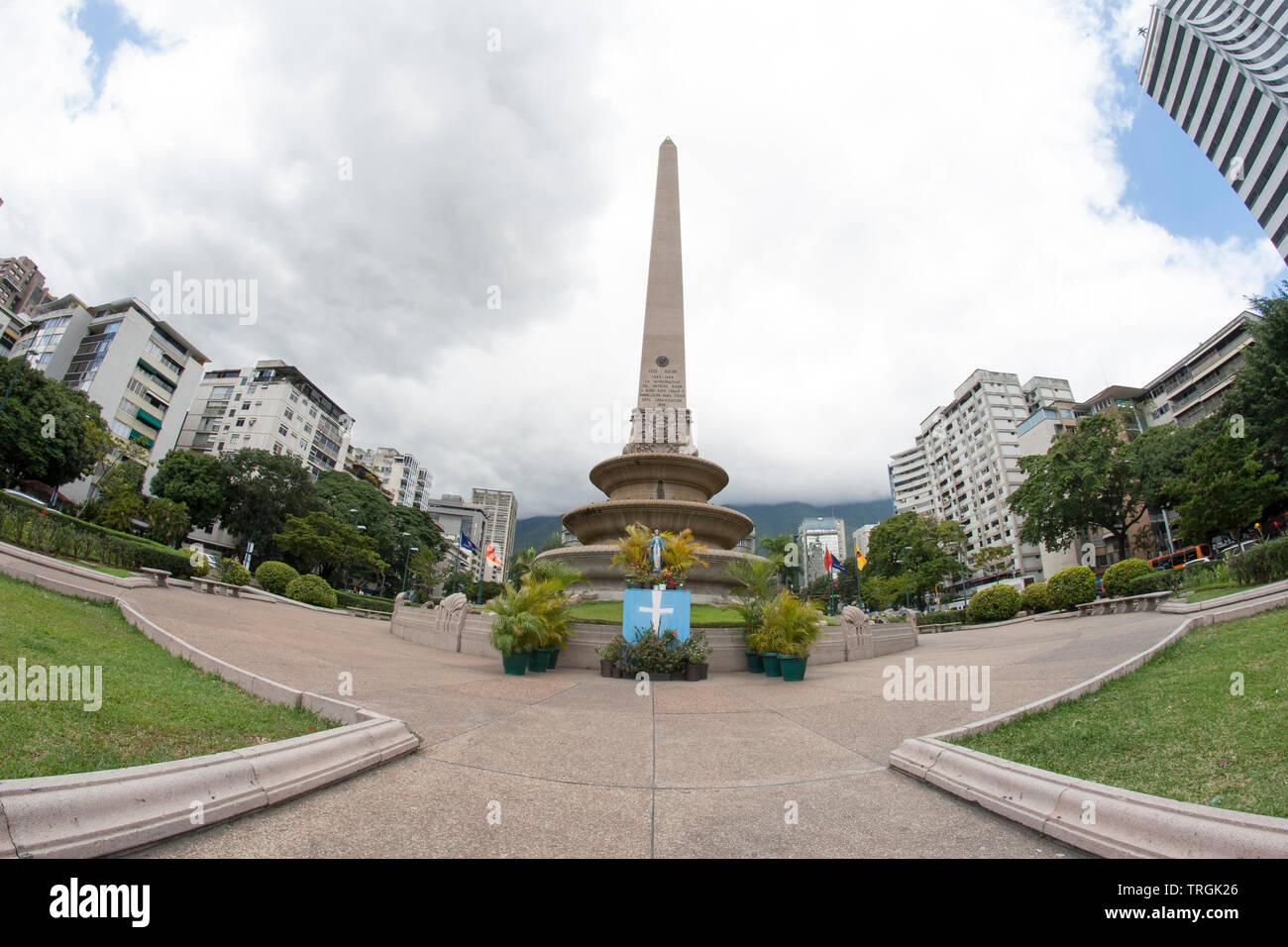 Caracas obelisk plaza hi-res stock photography and images - Alamy