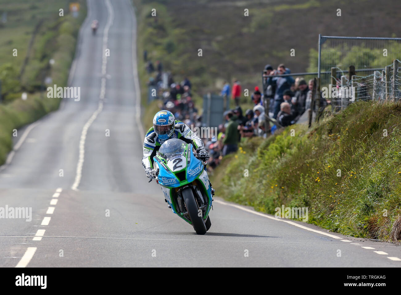 Dean Harrison - Silicone Engineering Racing Kawasaki in action in the ...