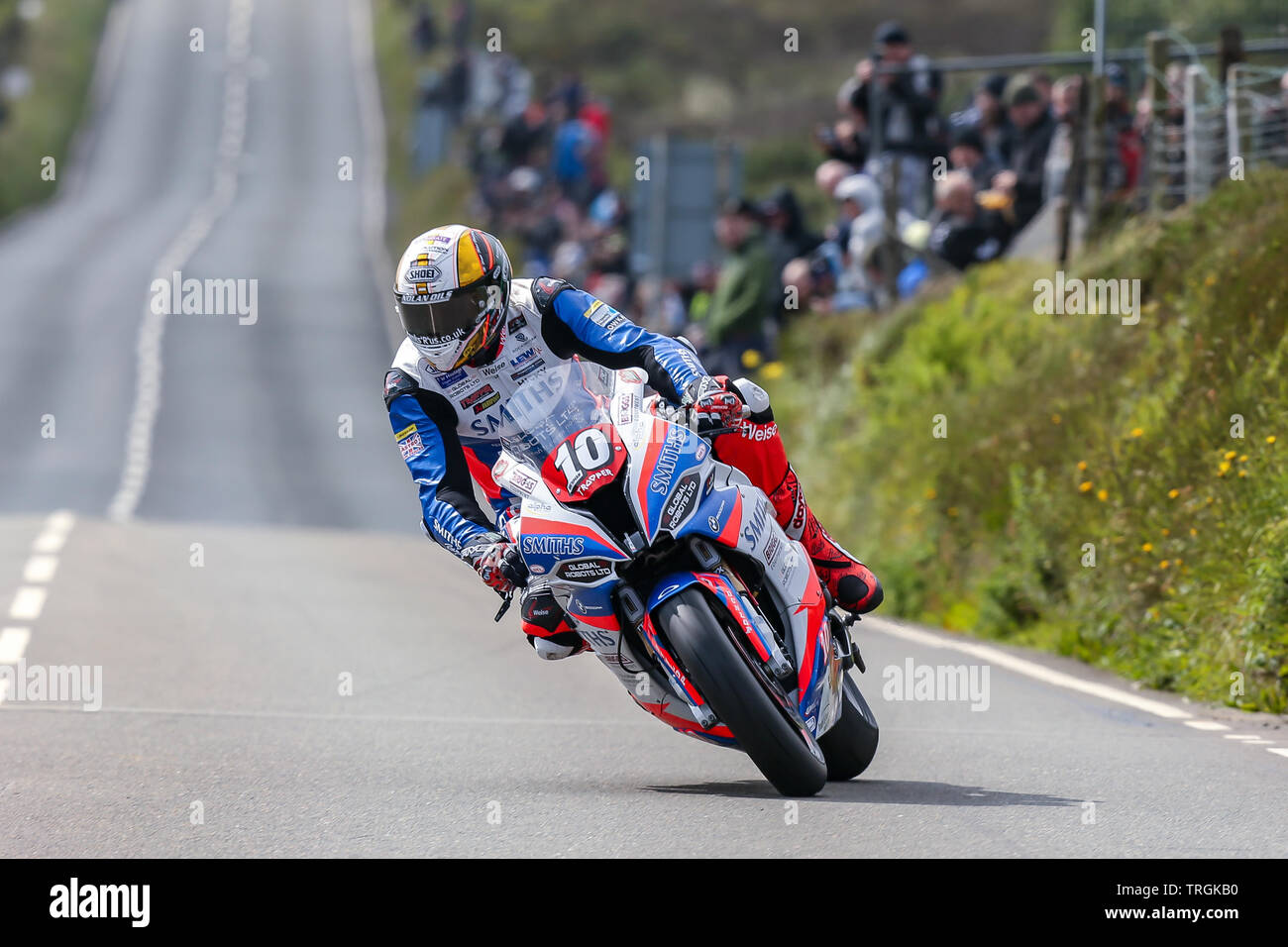 Peter Hickman - Trooper Beer Triumph by Smiths Racing in action in the ...