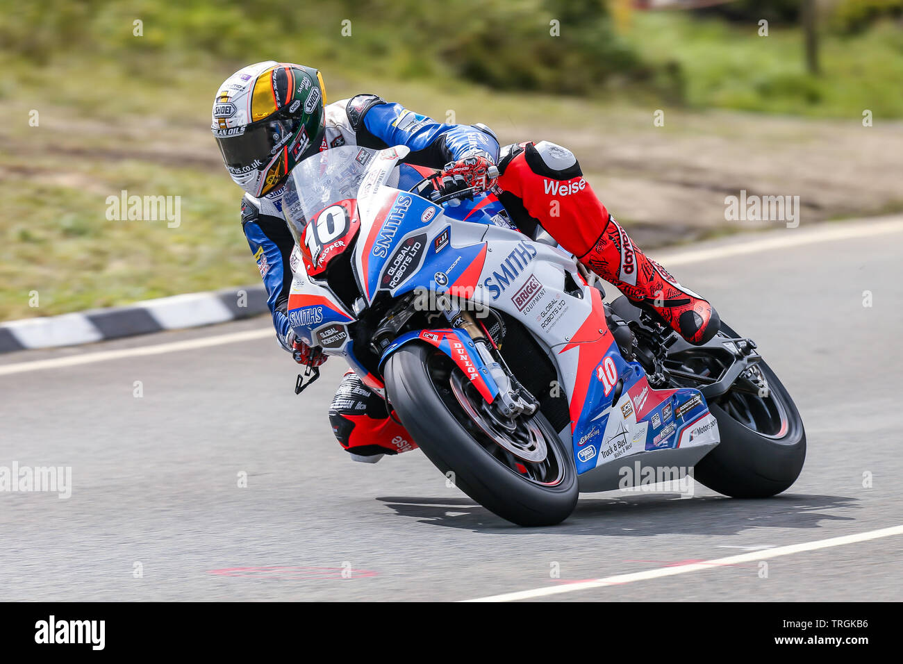 Peter Hickman - Trooper Beer Triumph by Smiths Racing in action in the ...